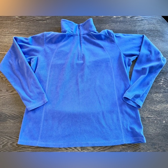 Columbia | Tops | Columbia Blue Fleece Pullover Womens Xl | Poshmark